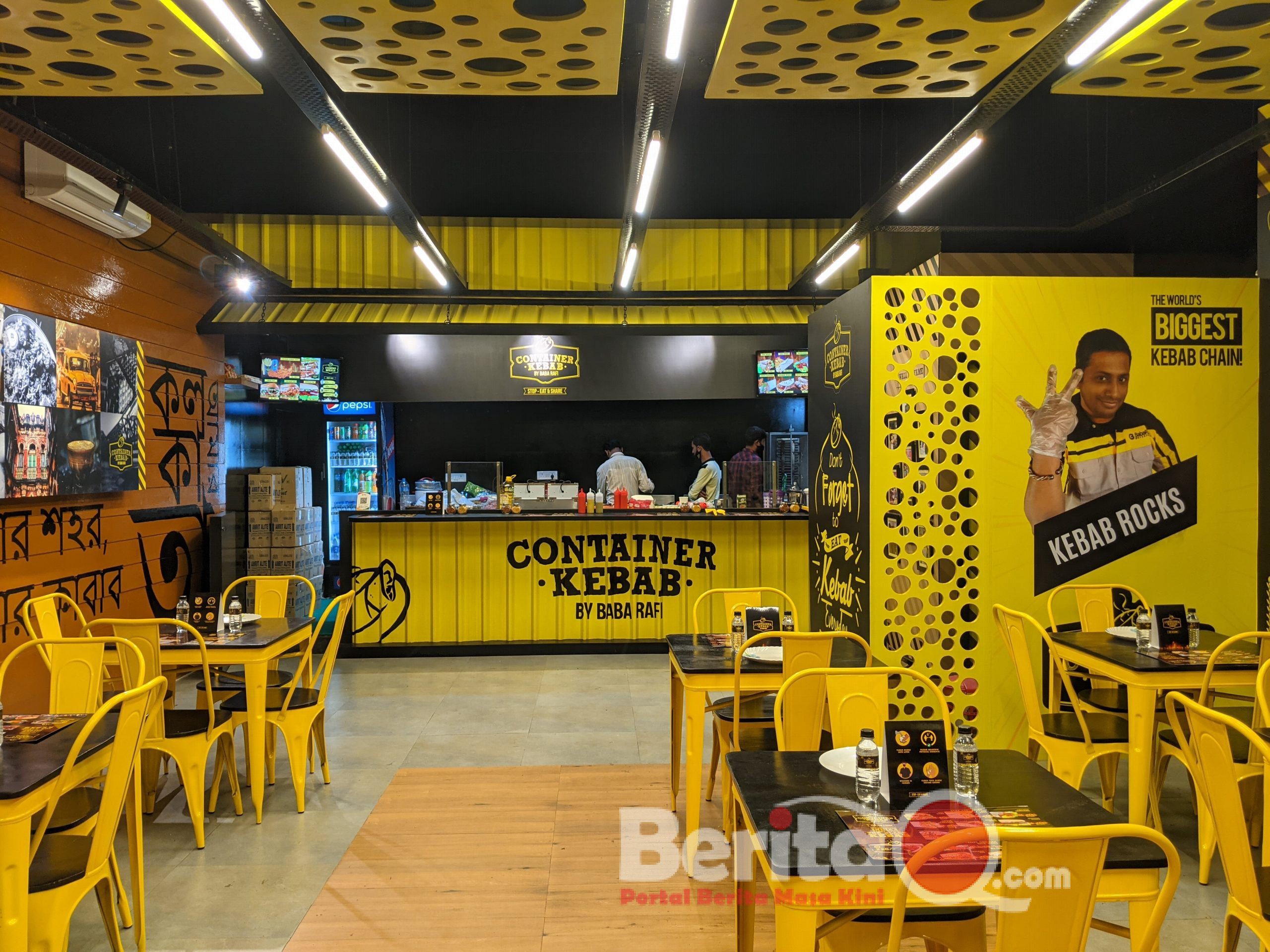Kebab Baba Rafi Outlet Perdana ada di Kolkata India - Daily News Indonesia